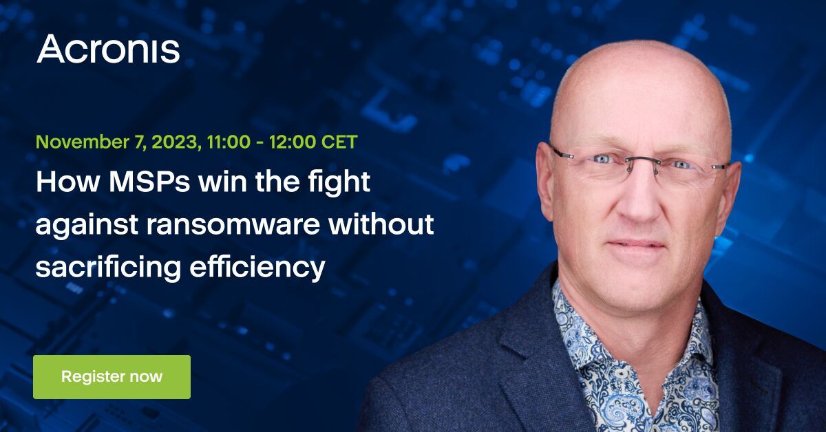Learn how to protect your MSPs with Acronis AI | Acronis posted on the ... Learn how to protect your MSPs with Acronis AI | Acronis posted on the ...