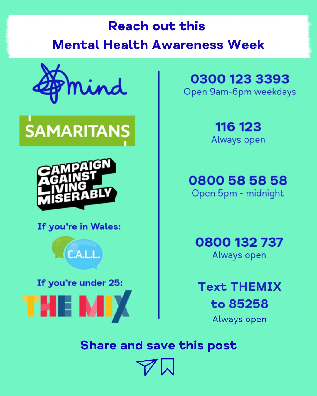 Katie Obee on LinkedIn: If you need support this Mental Health ... Katie Obee on LinkedIn: If you need support this Mental Health ...