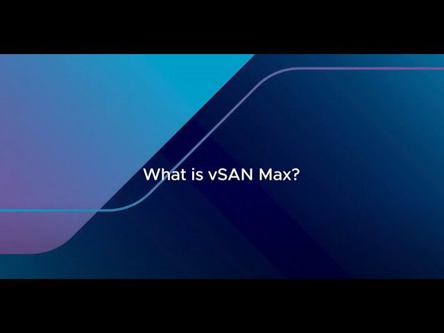 Azael Colon on LinkedIn: What is vSAN Max? Azael Colon on LinkedIn: What is vSAN Max?