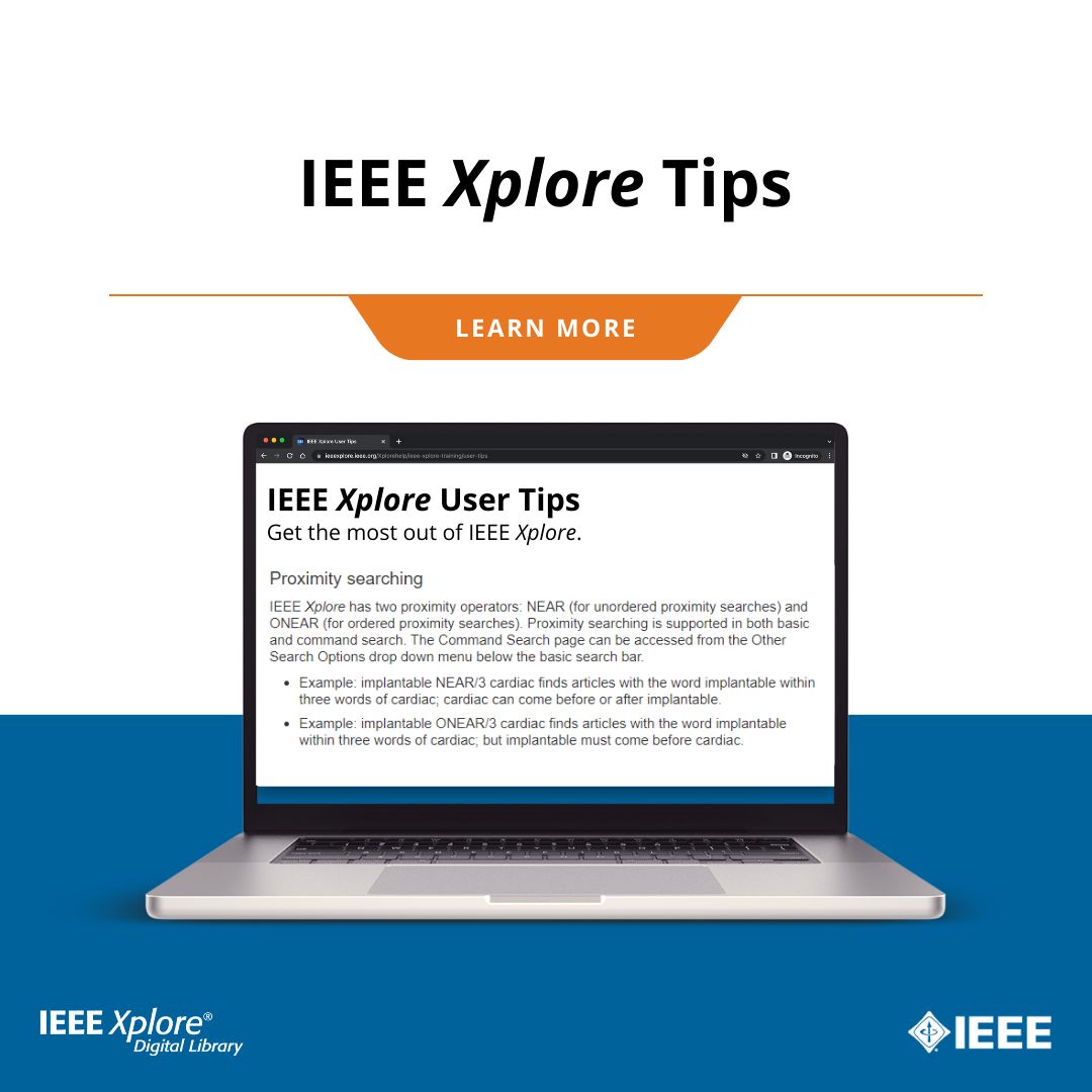 IEEE Xplore on LinkedIn: IEEE Xplore Help IEEE Xplore on LinkedIn: IEEE Xplore Help