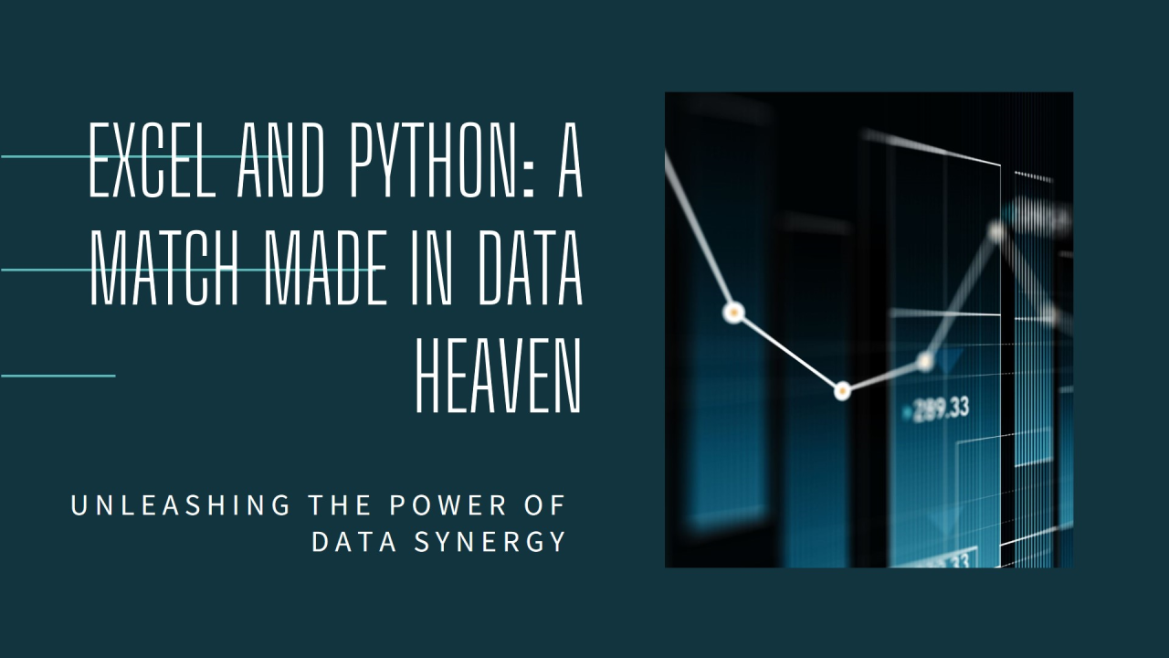 The Marriage of Excel and Python: Unleashing the Power of Data Synergy The Marriage of Excel and Python: Unleashing the Power of Data Synergy