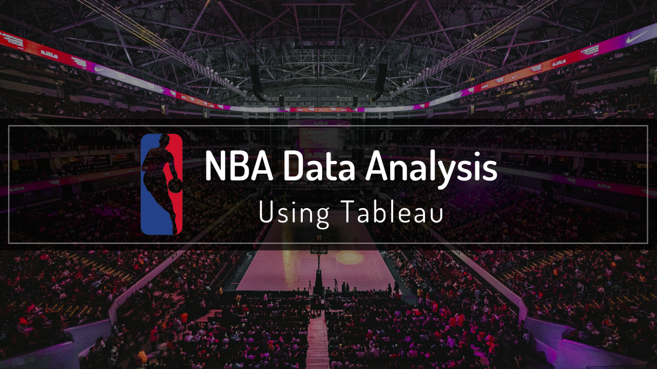 NBA Data Analysis - Using Tableau NBA Data Analysis - Using Tableau
