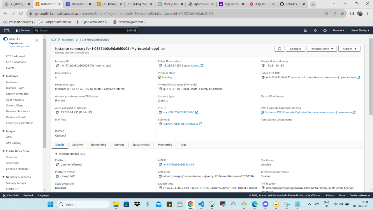 π Step-by-Step Guide: Deploying an Angular Application on EC2 with AWS ... π Step-by-Step Guide: Deploying an Angular Application on EC2 with AWS ...