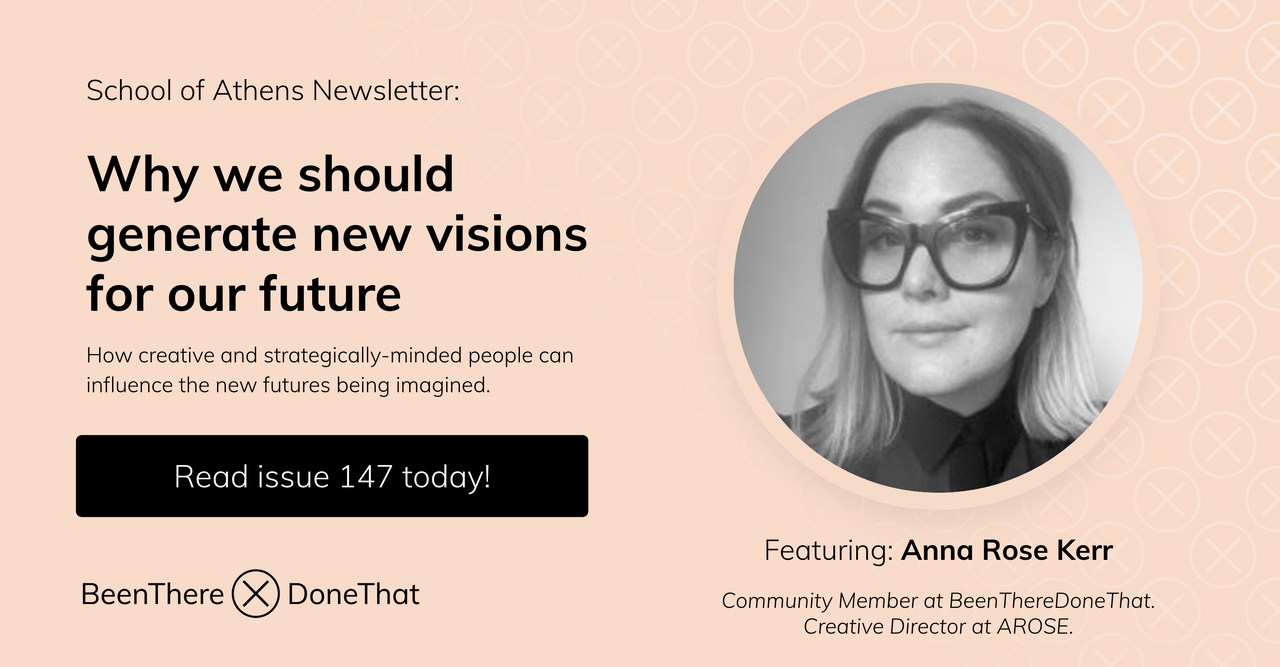 Why we should generate new visions for our future Why we should generate new visions for our future