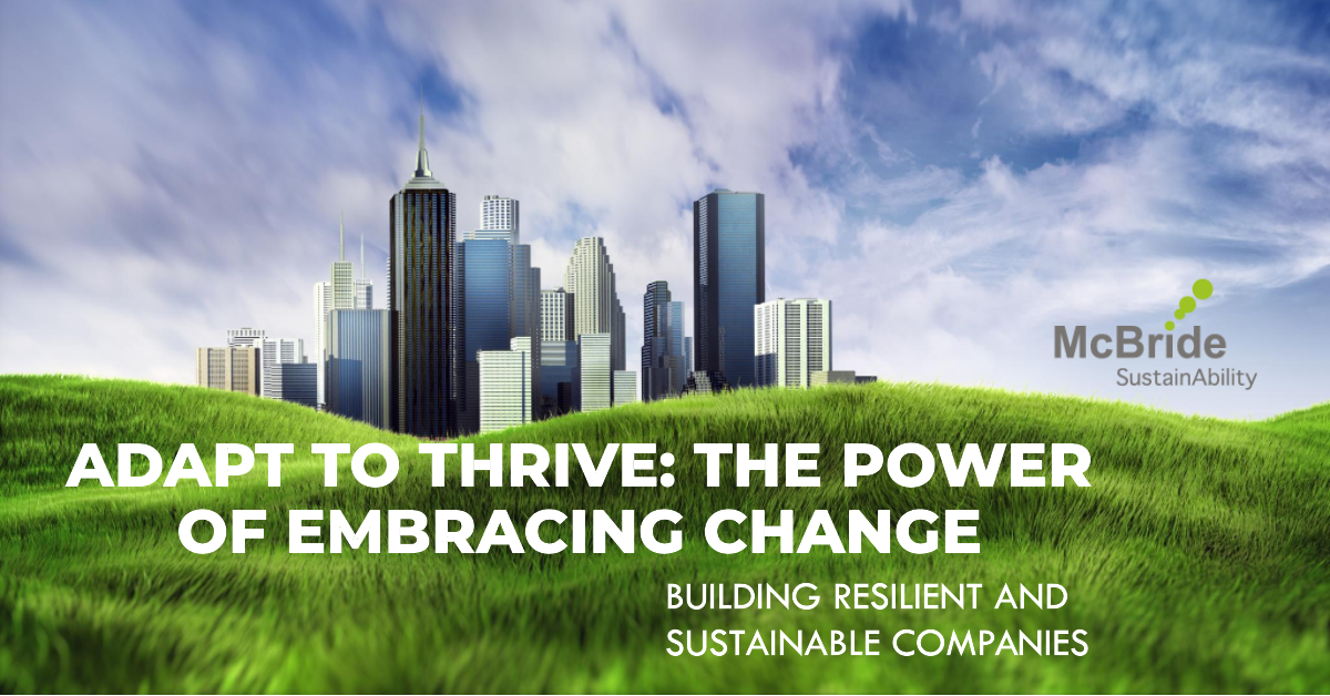 Embracing Change: The Power of Adaptation for Resilient and Sustainable ... Embracing Change: The Power of Adaptation for Resilient and Sustainable ...