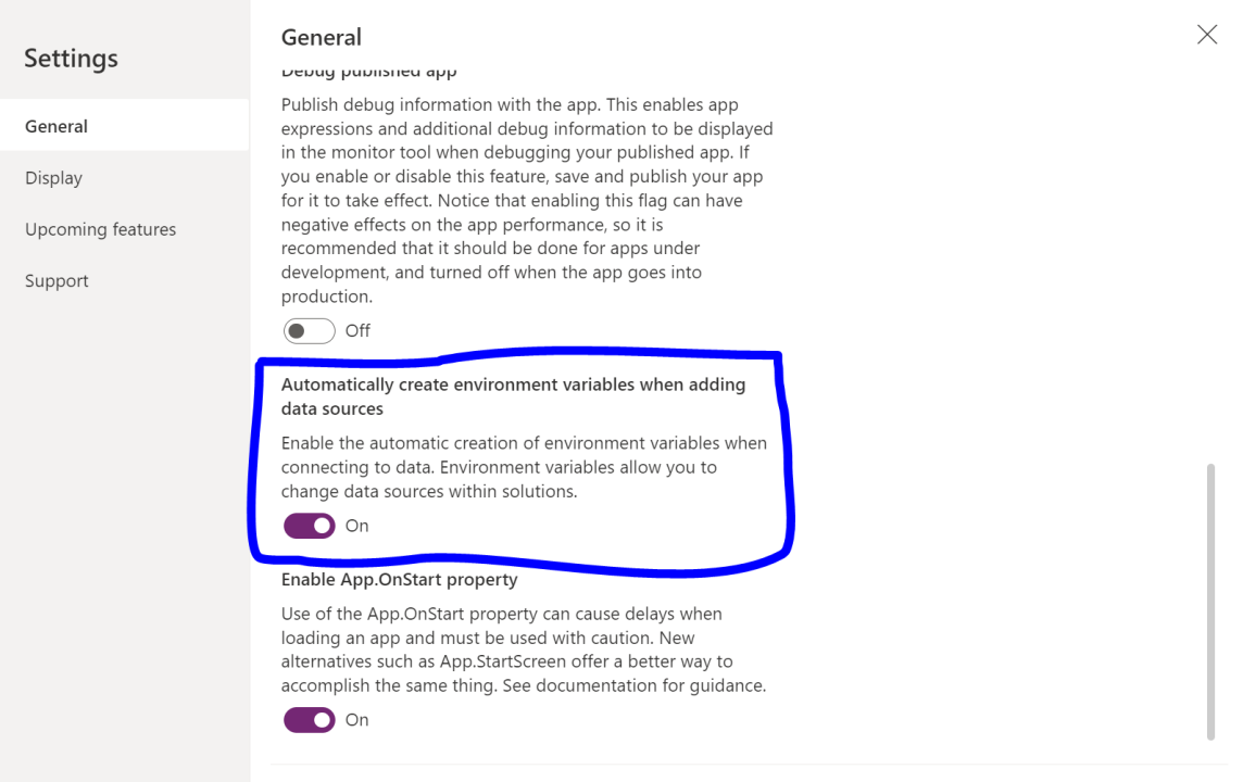 Automatic Environment Variables in Power Apps Automatic Environment Variables in Power Apps