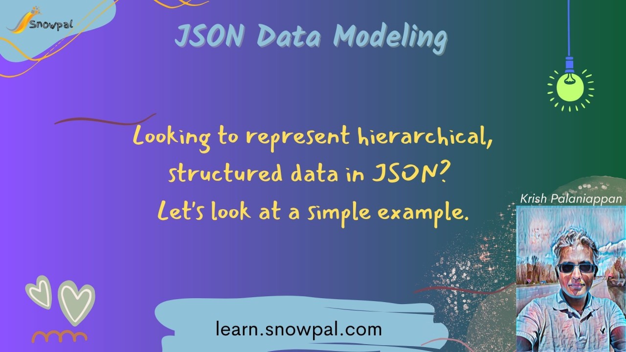 Snowpal Education: JSON Data Modeling: A Simple Example Snowpal Education: JSON Data Modeling: A Simple Example