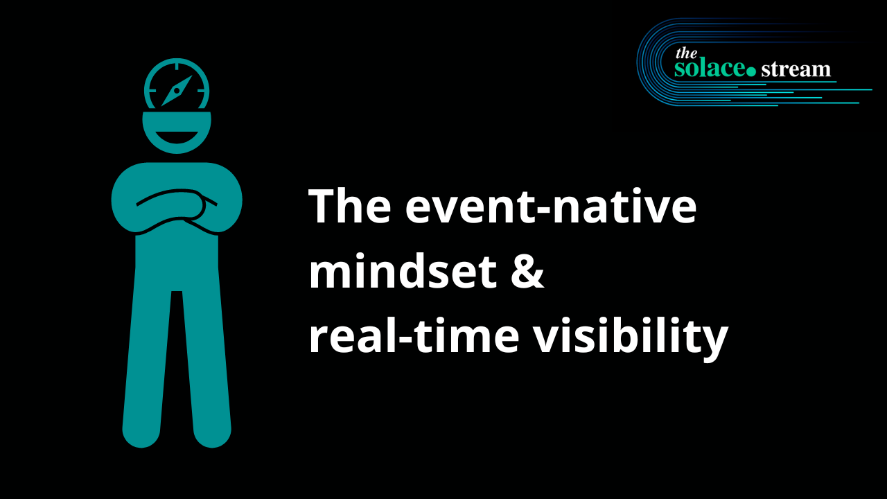 Solace Stream: Event-native mindset and real-time visibility Solace Stream: Event-native mindset and real-time visibility