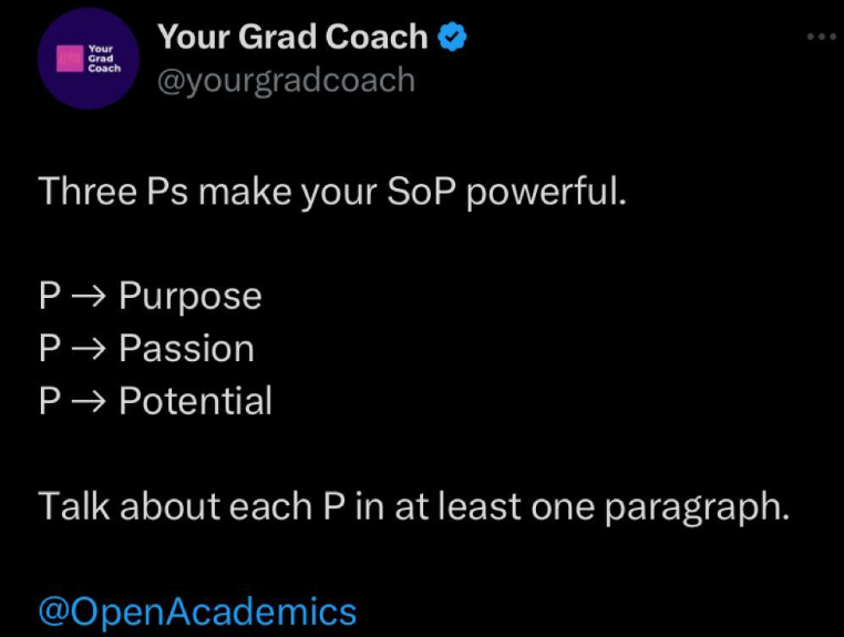 Writing an excellent SOP Writing an excellent SOP