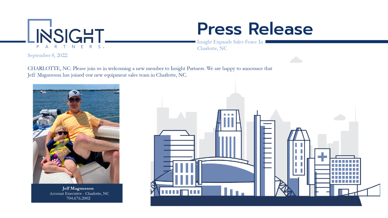 Insight Expands Sales Force In Charlotte, NC Insight Expands Sales Force In Charlotte, NC
