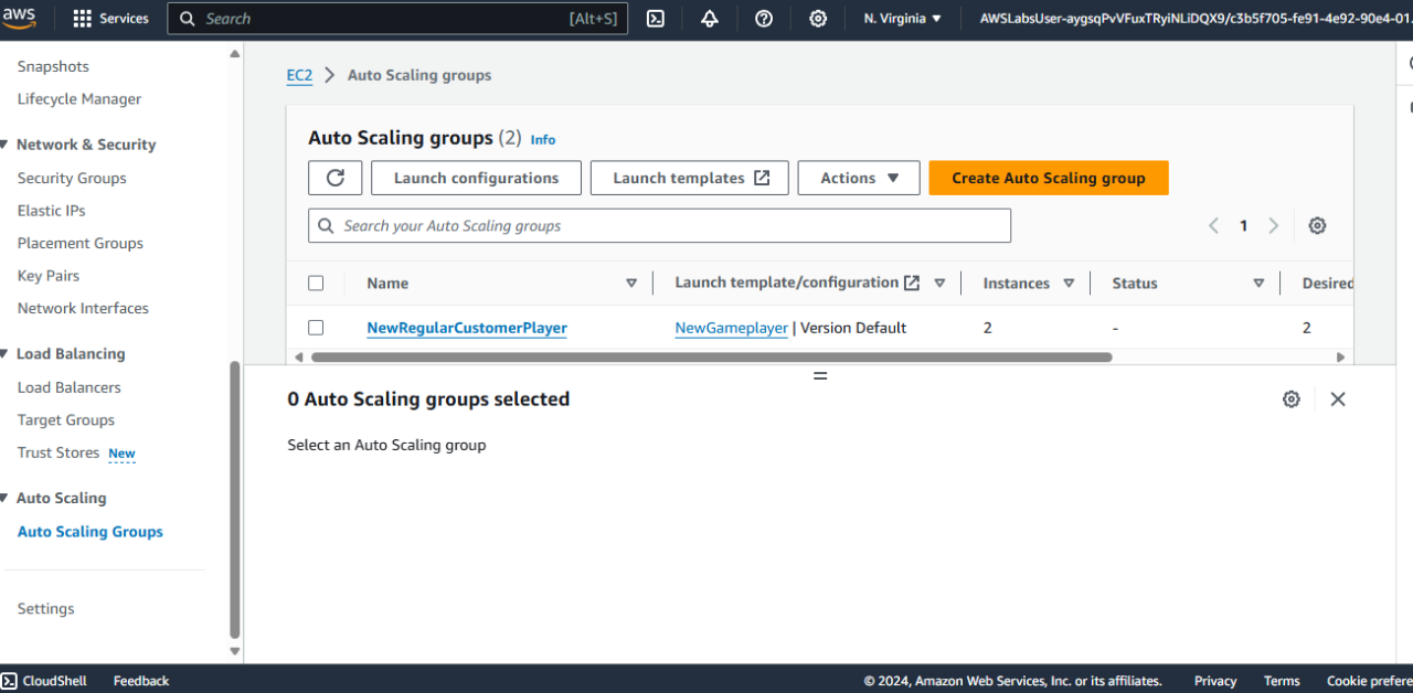 Create and Configure an Amazon EC2 Autoscaling Group that follows ... Create and Configure an Amazon EC2 Autoscaling Group that follows ...