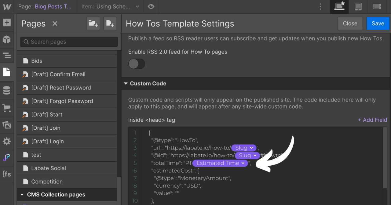 Schema Markup for Webflow | The Complete Guide Schema Markup for Webflow | The Complete Guide