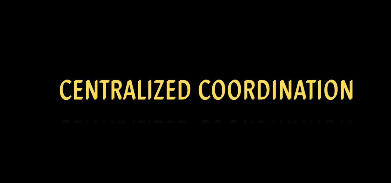 Centralized Coordination— Distributed Design Patterns Centralized Coordination— Distributed Design Patterns