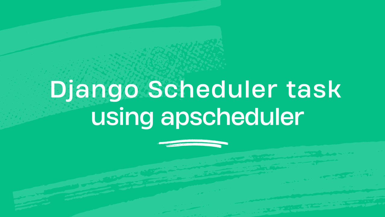 How to schedule and execute background tasks in a Django application. How to schedule and execute background tasks in a Django application.