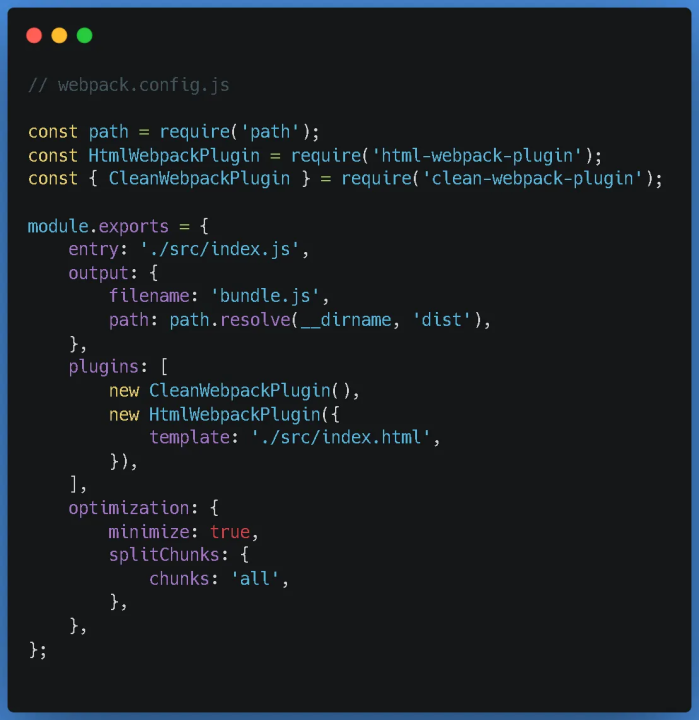 JavaScript Webpack Configuration. Production Builds & Environment Handling JavaScript Webpack Configuration. Production Builds & Environment Handling