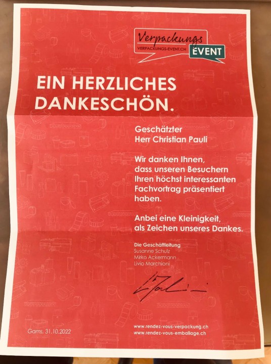 Es muss nicht immer Geld sein.... Es muss nicht immer Geld sein....