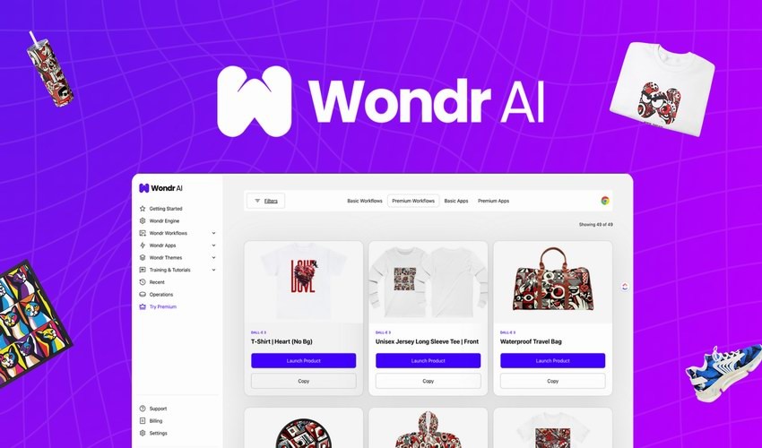 Wondr AI Lifetime Deal — Automate print-on-demand with AI Wondr AI Lifetime Deal — Automate print-on-demand with AI