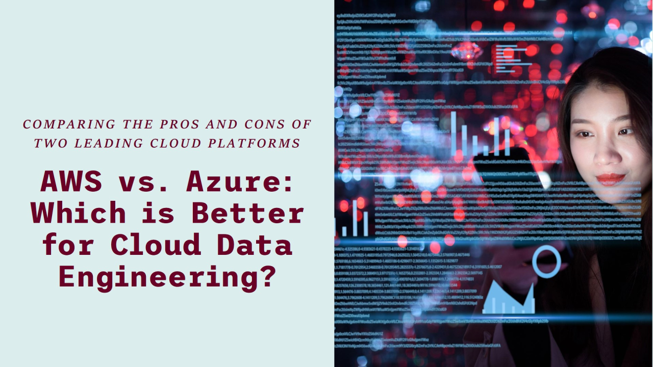 Cloud Data Engineering: AWS vs. Azure Cloud Data Engineering: AWS vs. Azure