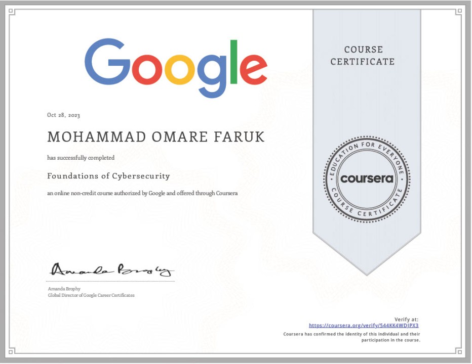 Foundation of Cybersecurity. Foundation of Cybersecurity.
