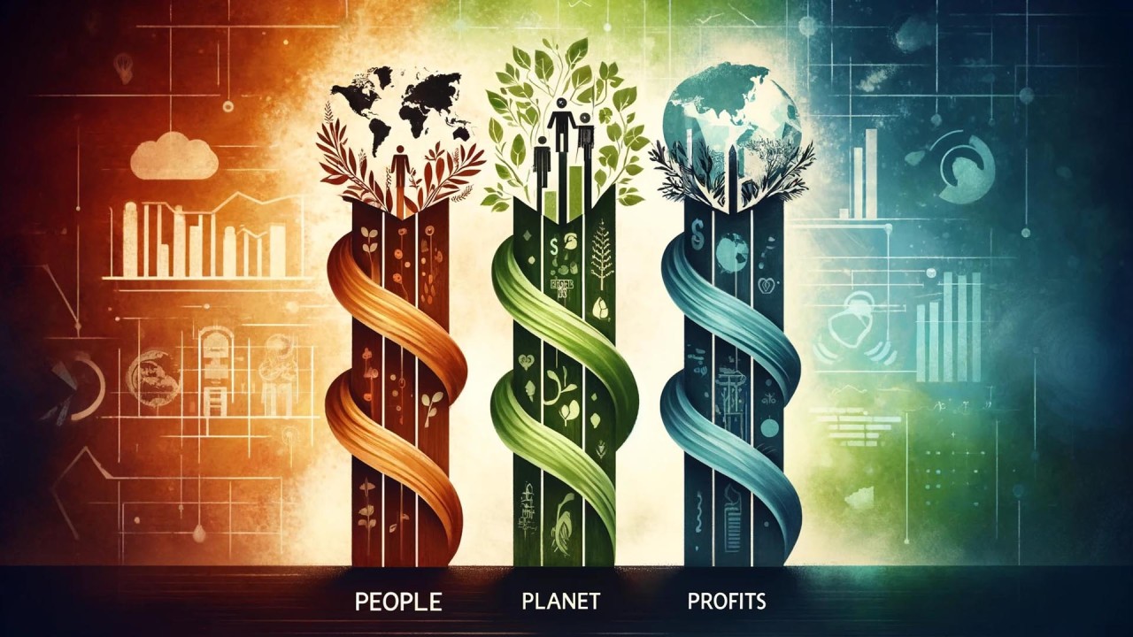The triple bottom line People, Planet and Profit. The triple bottom line People, Planet and Profit.