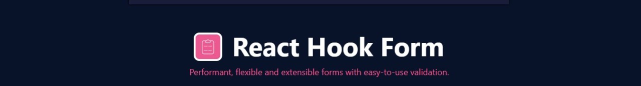 Por que usar React Hook Form? Por que usar React Hook Form?