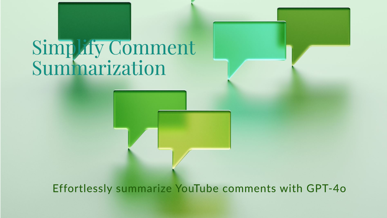 16 Lines of Code to Comment Summarization & Sentiment Analysis with GPT-4o 16 Lines of Code to Comment Summarization & Sentiment Analysis with GPT-4o