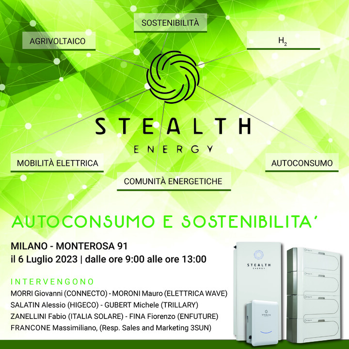 CONFERENZA COMUNITA' ENERGETICHE E AUTOCONSUMO A MILANO CONFERENZA COMUNITA' ENERGETICHE E AUTOCONSUMO A MILANO