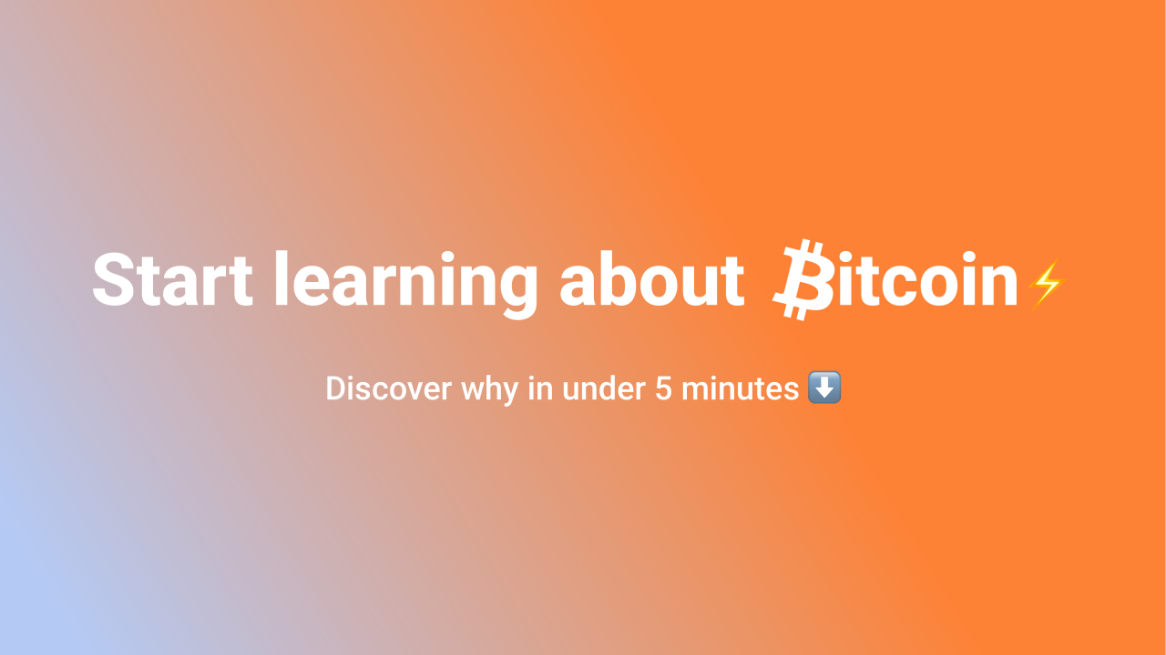 Why you should spend time understanding Bitcoin. Why you should spend time understanding Bitcoin.