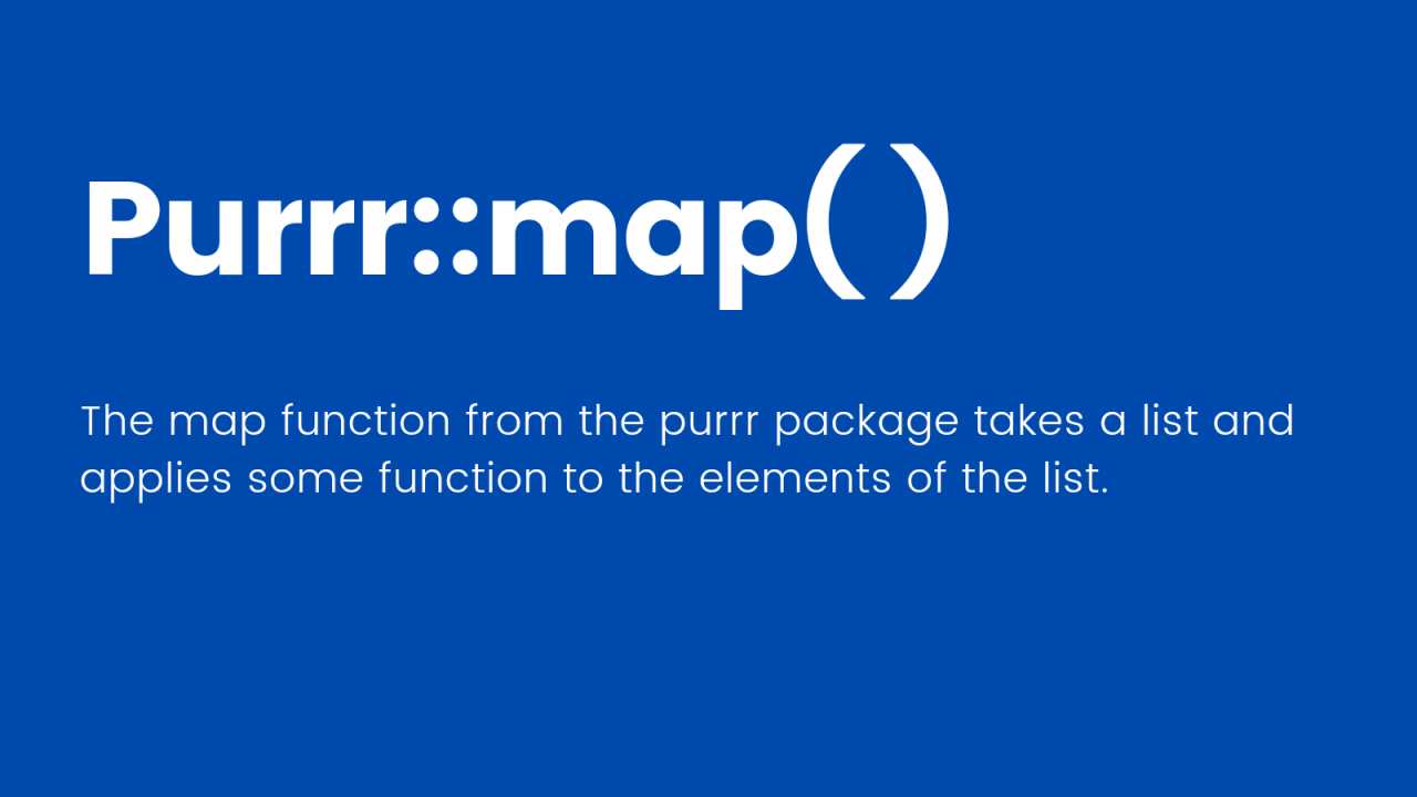 Meta-analysis: Iteration using Purrr Meta-analysis: Iteration using Purrr