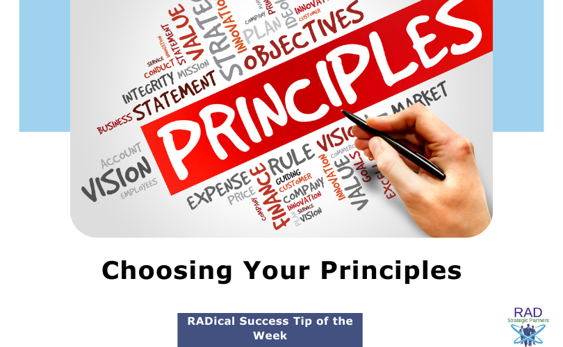 Choosing Your Principles: Guiding Your Business and Personal Life Choosing Your Principles: Guiding Your Business and Personal Life