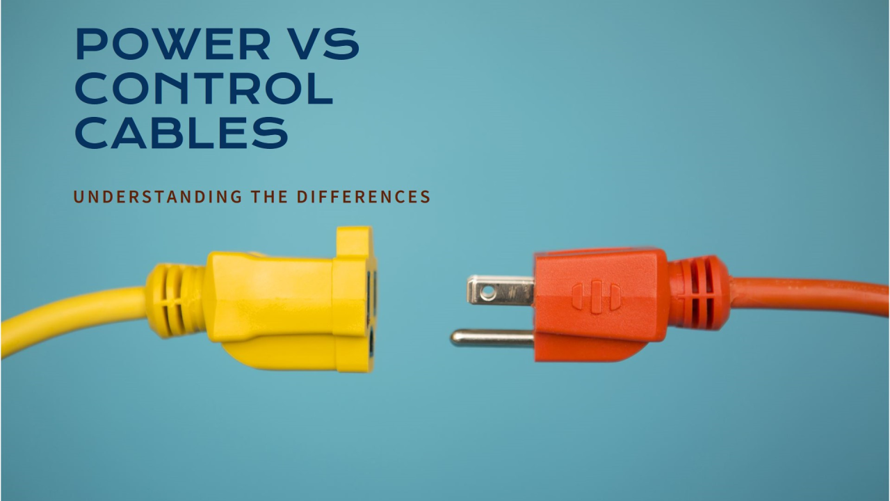 Difference Between Power Cable and Control Cable Difference Between Power Cable and Control Cable