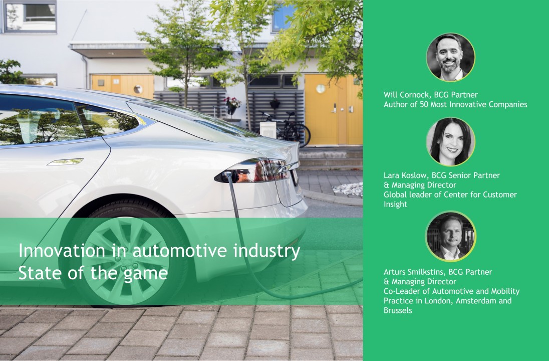 Innovation in automotive industry. State of the game Innovation in automotive industry. State of the game
