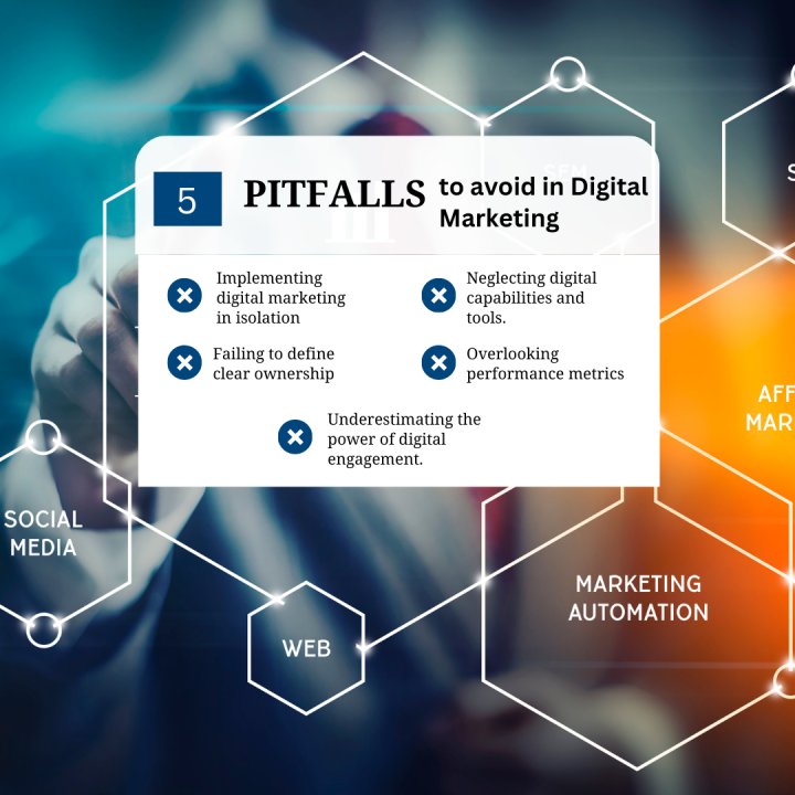 Five pitfalls to avoid in your Digital Marketing Strategy Five pitfalls to avoid in your Digital Marketing Strategy