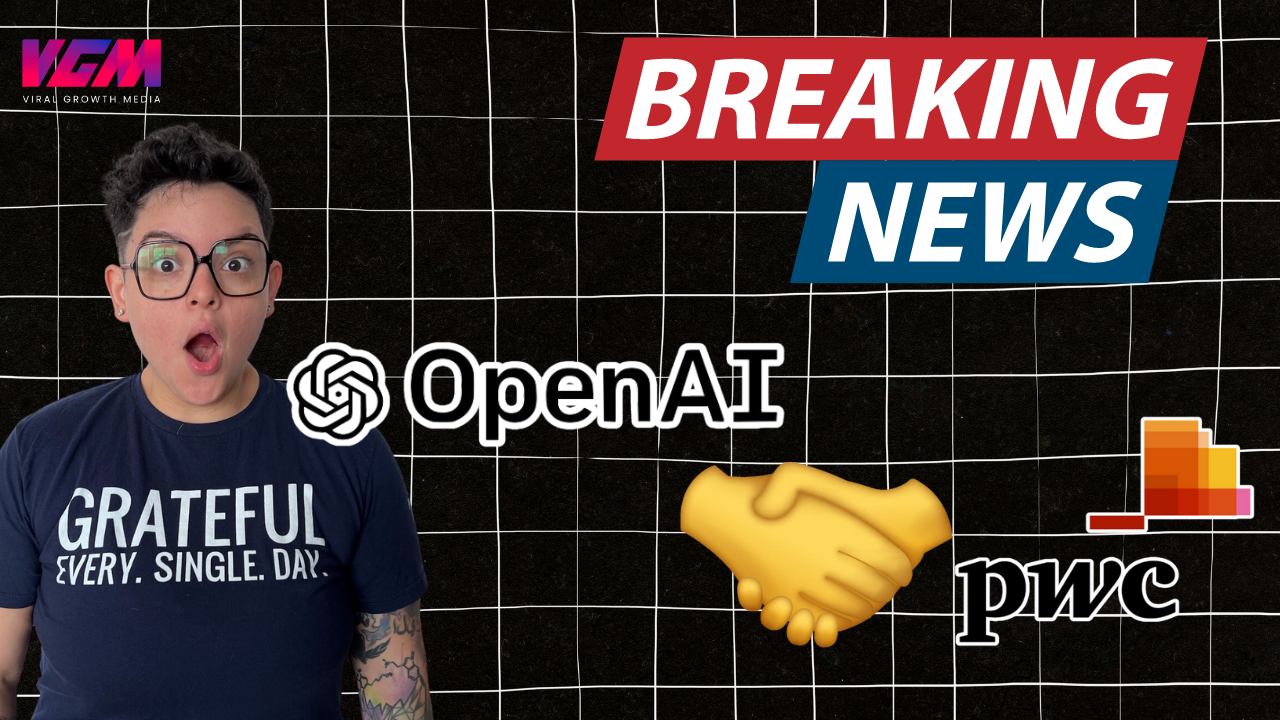 BREAKING NEWS: PwC Teams Up with OpenAI BREAKING NEWS: PwC Teams Up with OpenAI