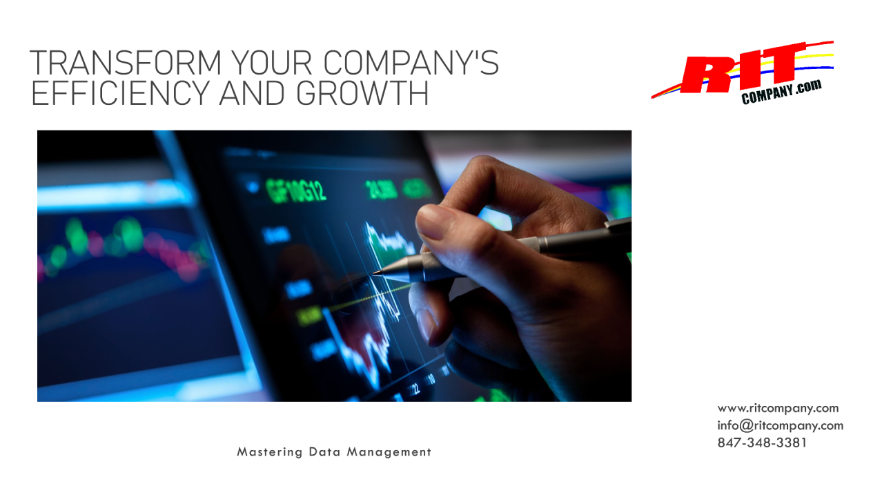 Mastering Data Management: Transform Your Company's Efficiency and Growth Mastering Data Management: Transform Your Company's Efficiency and Growth