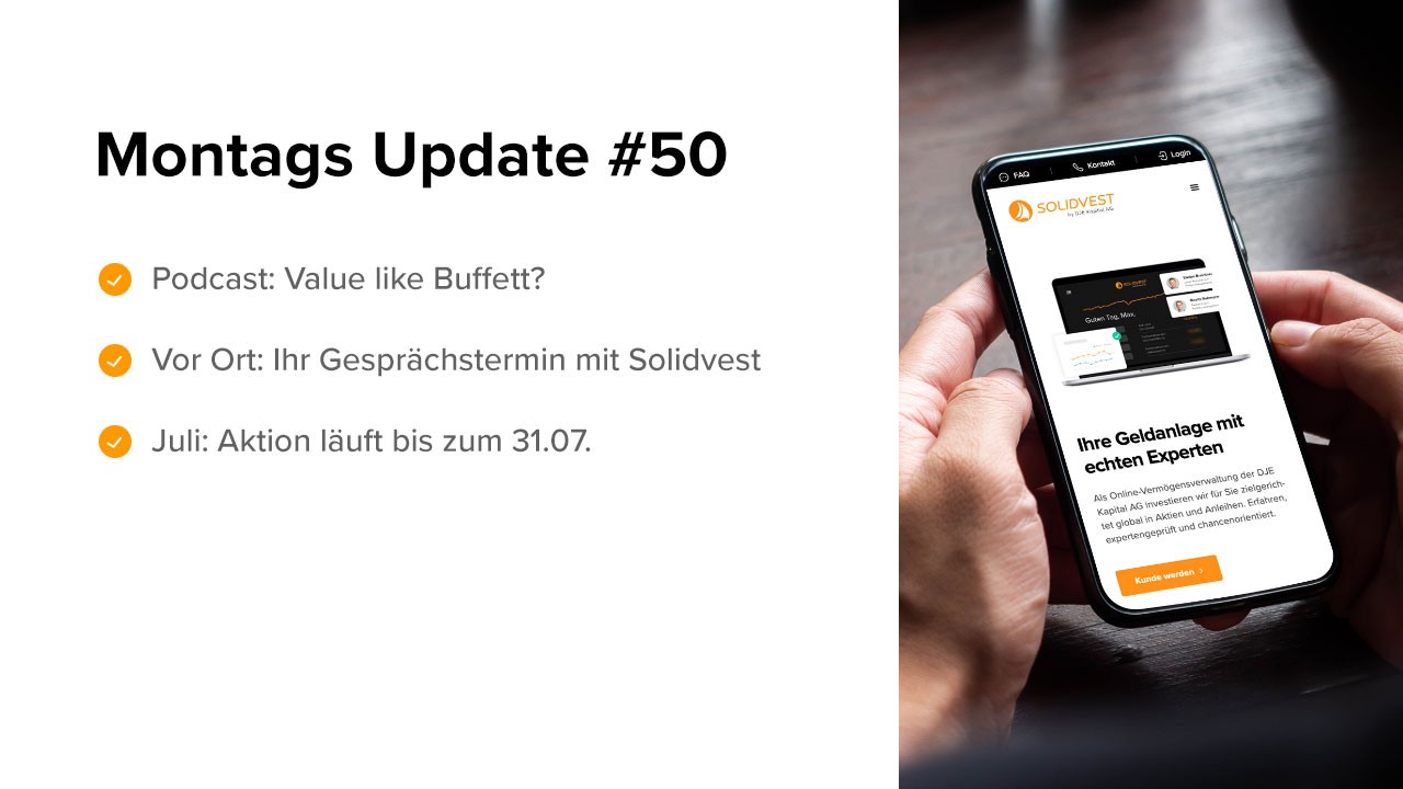 Montags Update #50: vor Ort, Value, Warren Montags Update #50: vor Ort, Value, Warren
