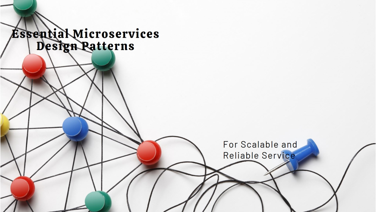 Essential Microservices Design Patterns for Scalable and Reliable Service Essential Microservices Design Patterns for Scalable and Reliable Service