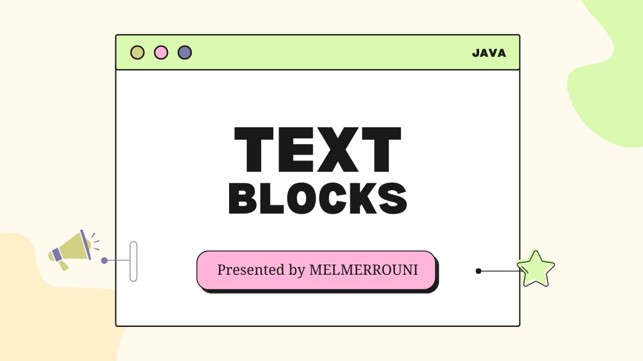 Java Text Blocks: Making Multi-line Strings Easier to Read and Write Java Text Blocks: Making Multi-line Strings Easier to Read and Write
