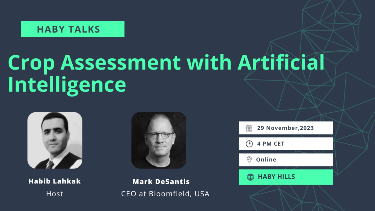 Crop Assessment with Artificial Intelligence Crop Assessment with Artificial Intelligence