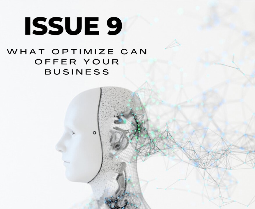Issue 9 - What Optimize can offer your business Issue 9 - What Optimize can offer your business
