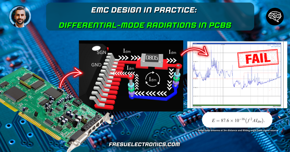 EMC Design in Practice: Differential-Mode Radiations in PCBs EMC Design in Practice: Differential-Mode Radiations in PCBs