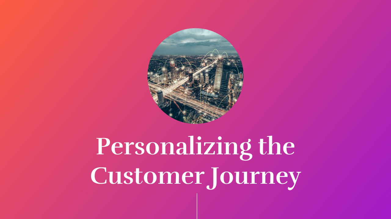 The Role of AI in Personalizing the Customer Journey The Role of AI in Personalizing the Customer Journey