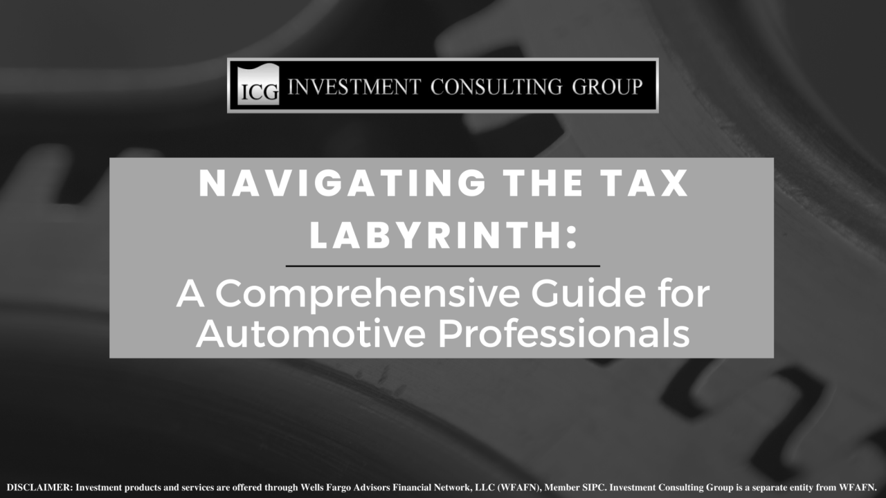 Navigating the Tax Labyrinth: A Comprehensive Guide for Automotive ... Navigating the Tax Labyrinth: A Comprehensive Guide for Automotive ...
