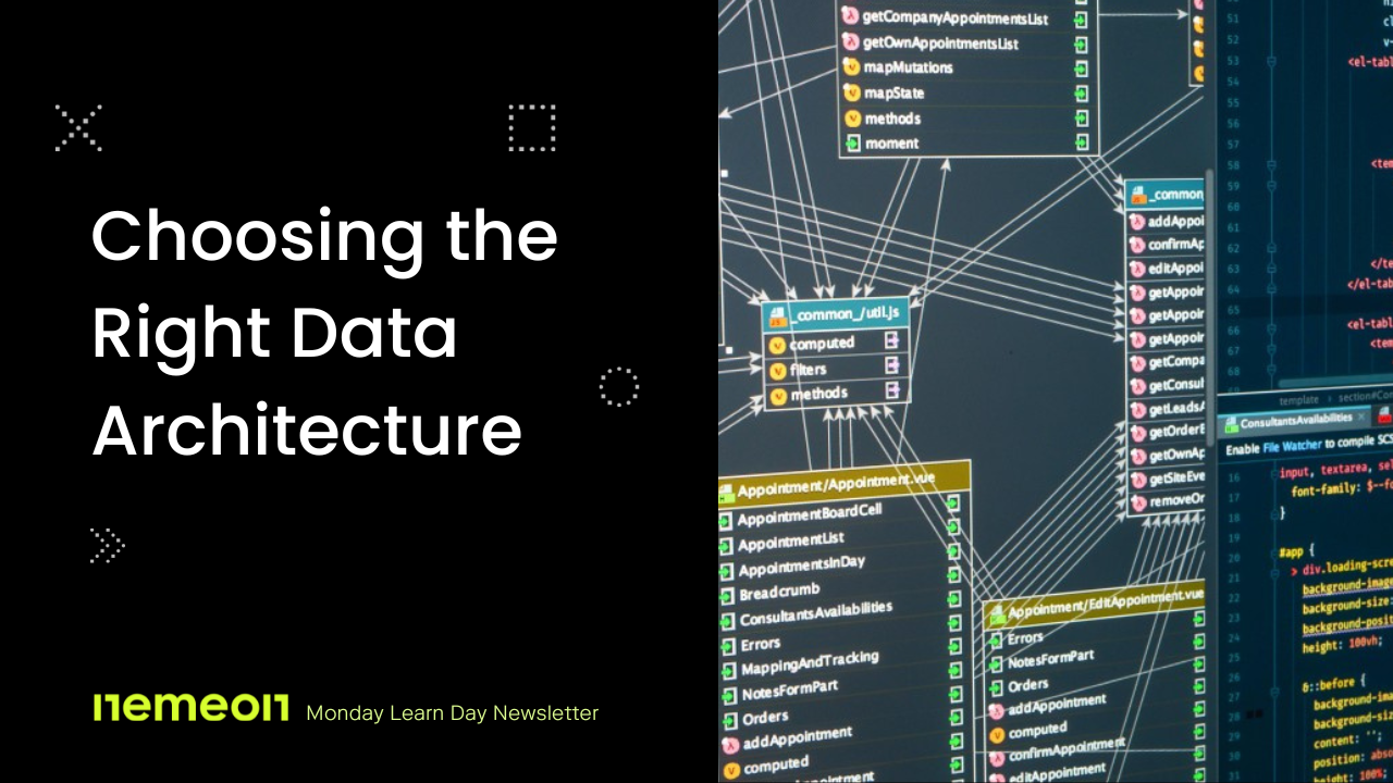 Choosing the Right Data Architecture Choosing the Right Data Architecture