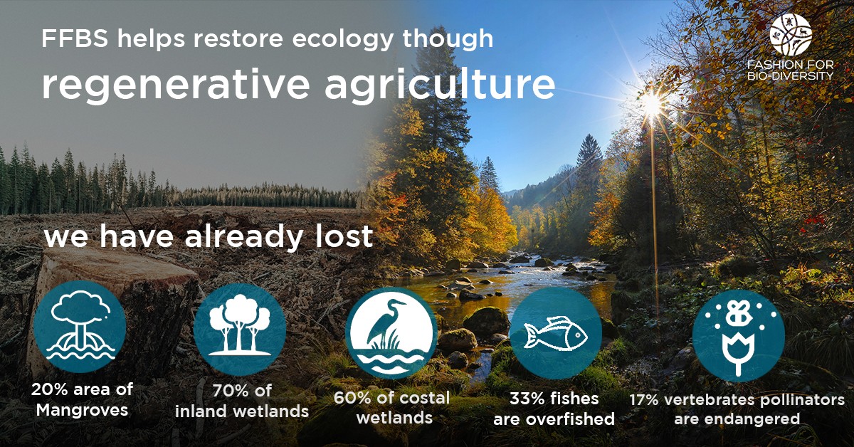 Ecological restoration through regenerative agriculture. Ecological restoration through regenerative agriculture.