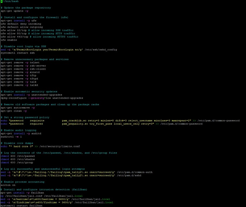 Harden your Linux (Ubuntu) Harden your Linux (Ubuntu)