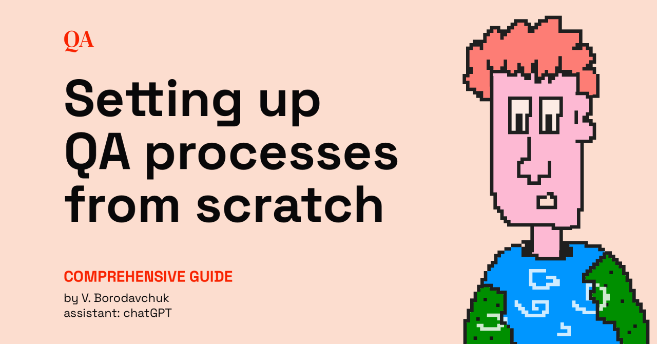 Setting up QA Processes From Scratch: A Comprehensive Guide Setting up QA Processes From Scratch: A Comprehensive Guide