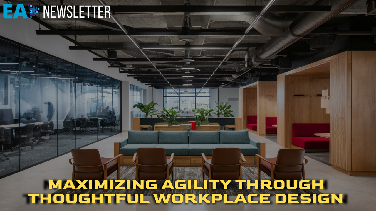 Maximizing Agility Through Thoughtful Workplace Design Maximizing Agility Through Thoughtful Workplace Design