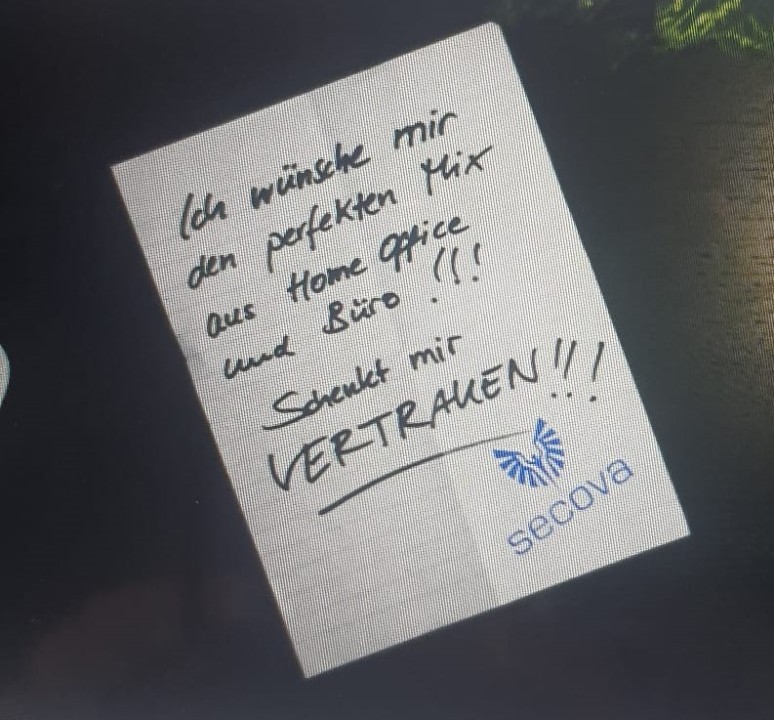 Vertrauen ist das magische Zauberwort Vertrauen ist das magische Zauberwort