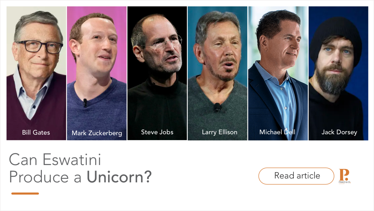 Can Eswatini Produce a Unicorn? (2 of 4) Can Eswatini Produce a Unicorn? (2 of 4)